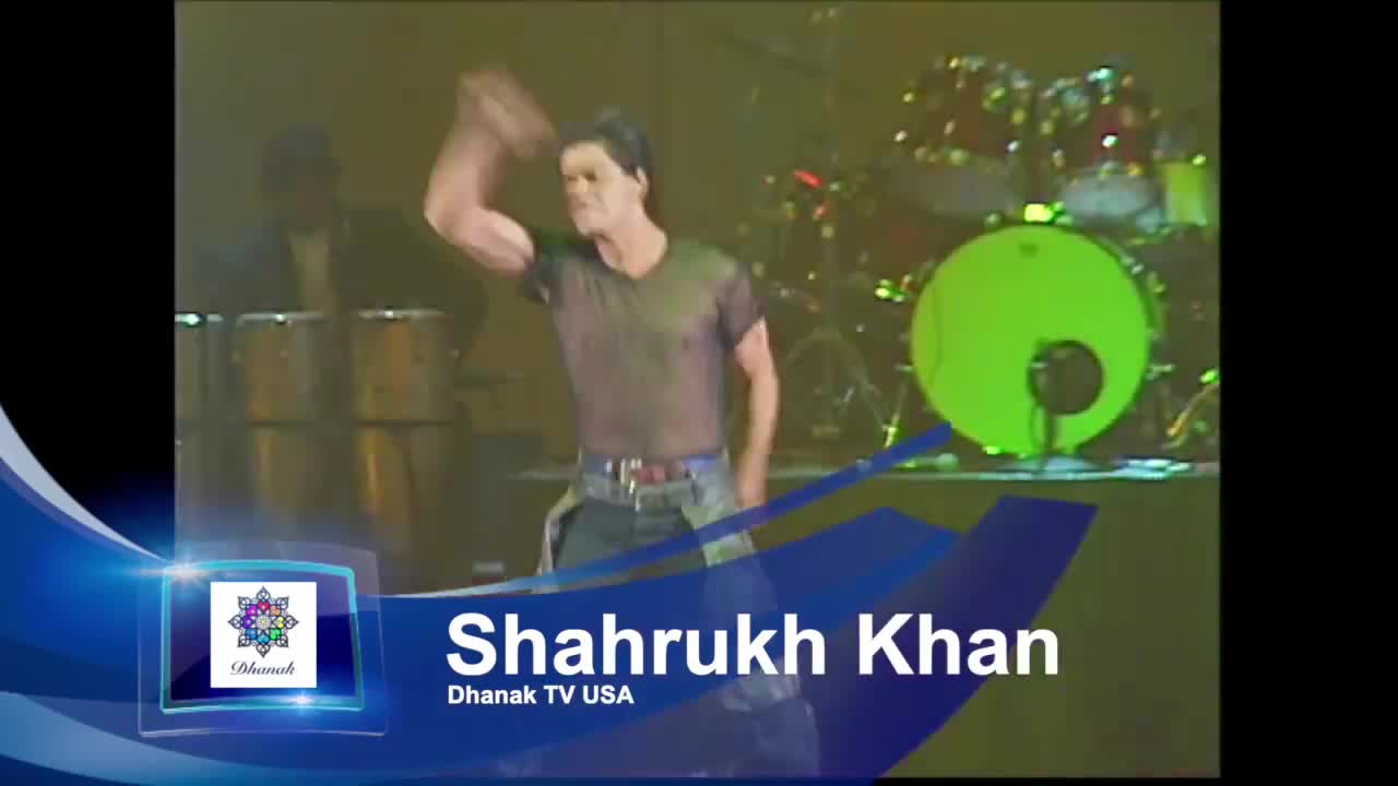 Shahrukh Khan Live Stage Stage Show in Miami (Dhanak TV USA) — Видео от ...